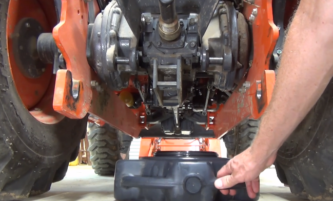 How to check hydraulic fluid on Branson tractor? - Tractors near me